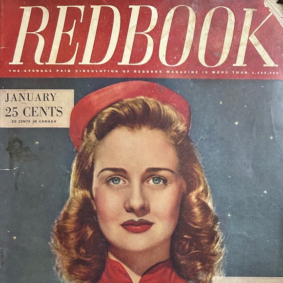 Accents | Vintage Redbook Magazine 11943 Wartime Issue Judge Oliver ...